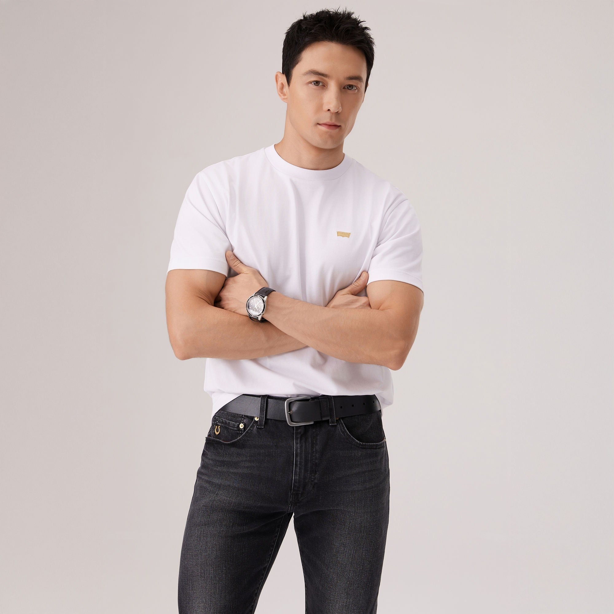 Levi's® Lunar New Year Men's Two Horse Regular Tee - Dark Indigo | Levi ...