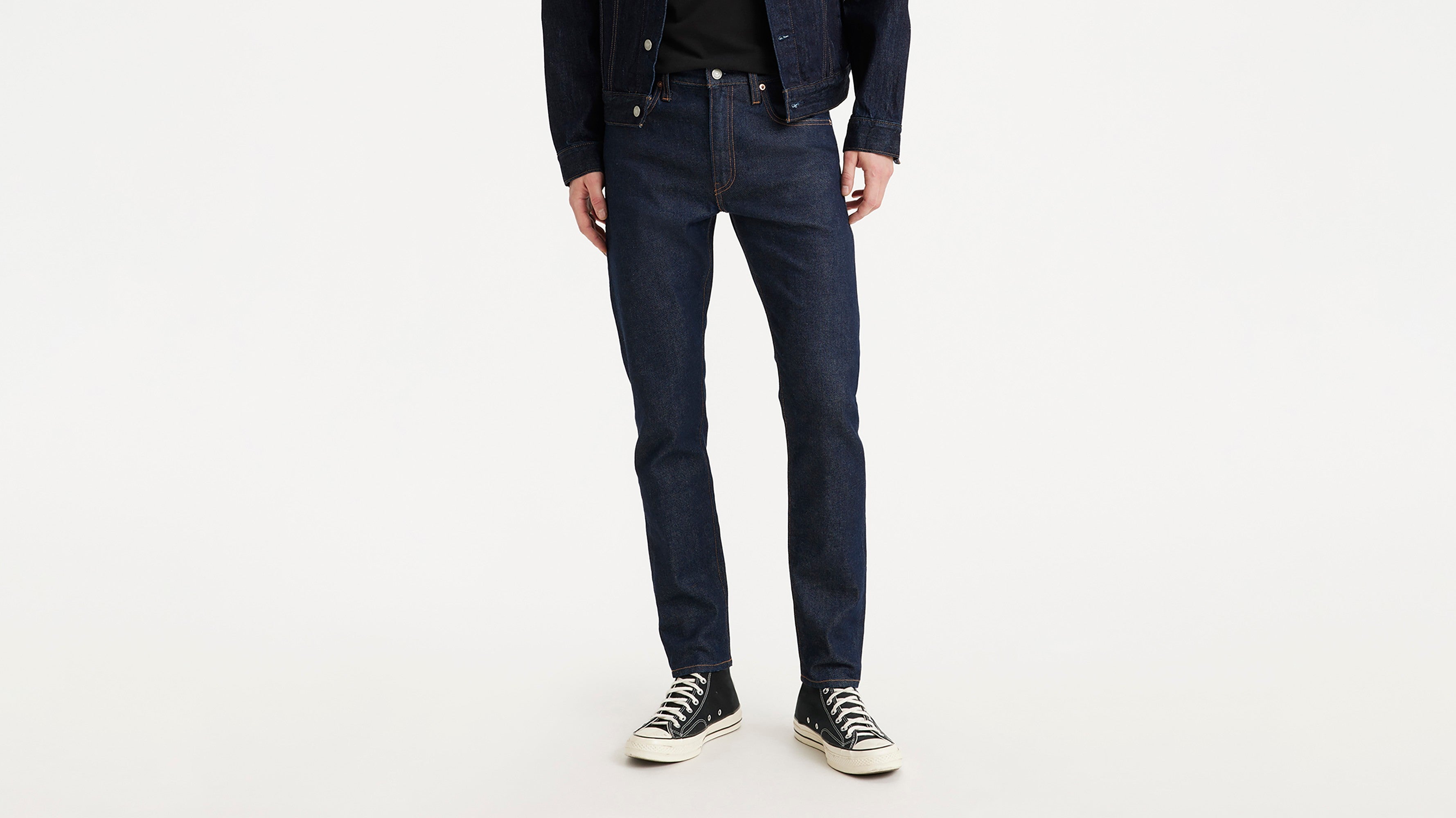Levi’s® Men’s Japanese Selvedge 512™ Slim Taper Jeans - MOJ 512 Dark ...