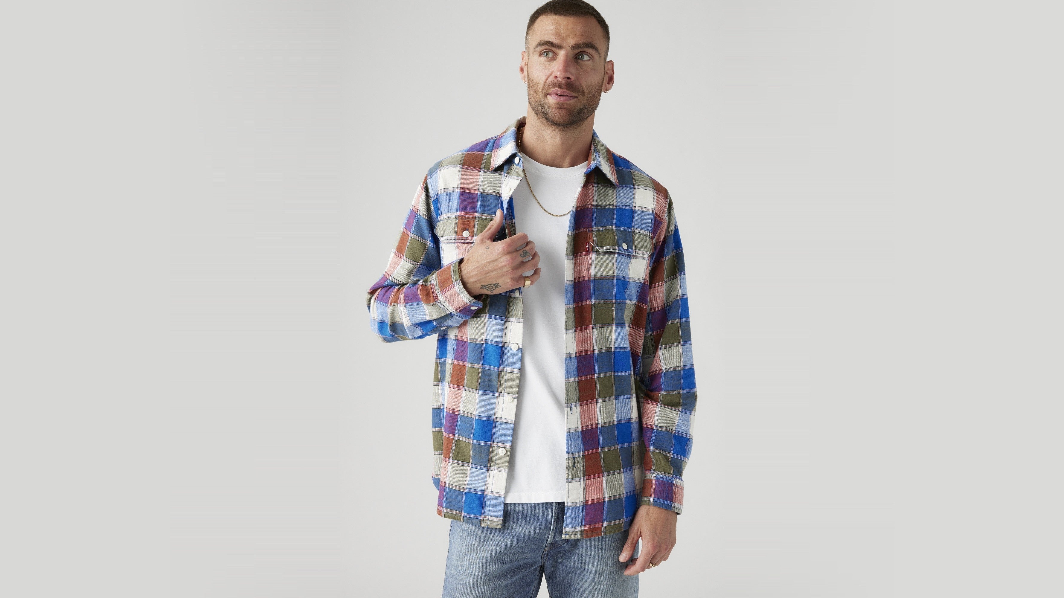 Levi’s® Men’s Jackson Worker Overshirt - Tbd1 Twill | Levi's PH