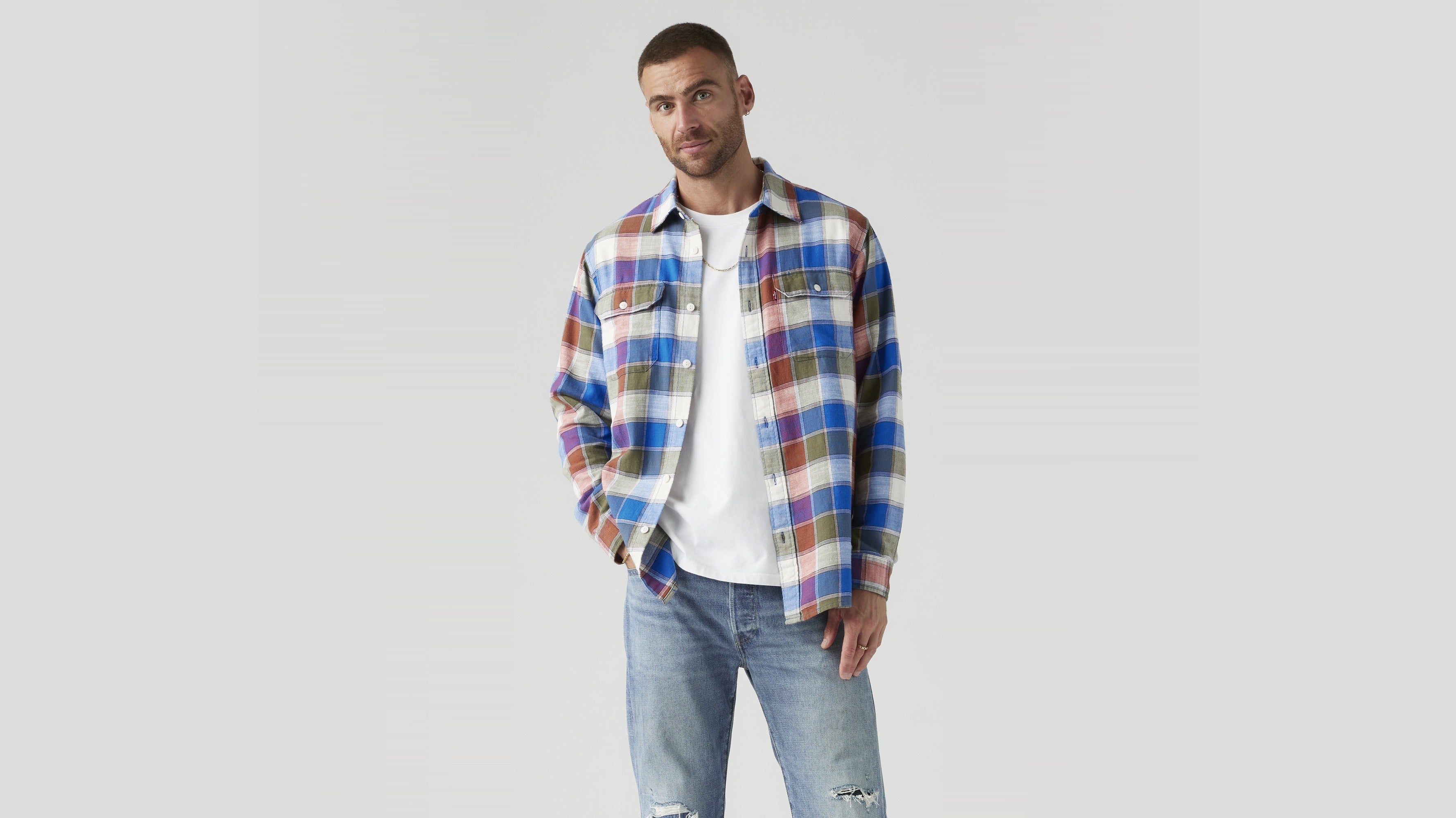 Levi’s® Men’s Jackson Worker Overshirt - Tbd1 Twill | Levi's PH