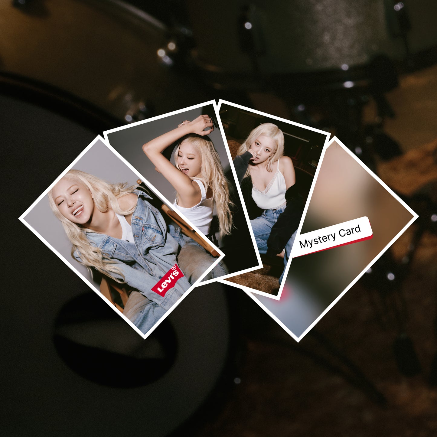 Levi's® ROSÉ Photocard Set