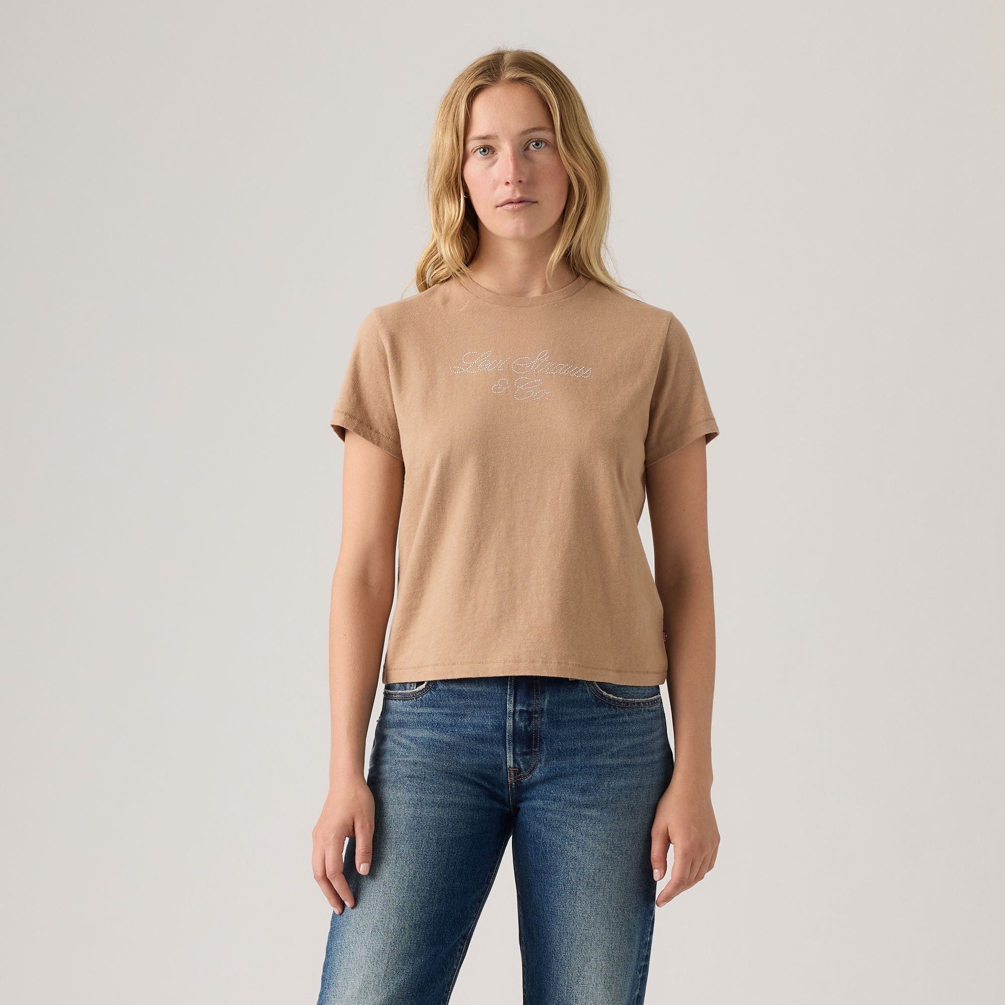 Levi's® Women's Graphic Classic Tee - Brown | Levi's PH