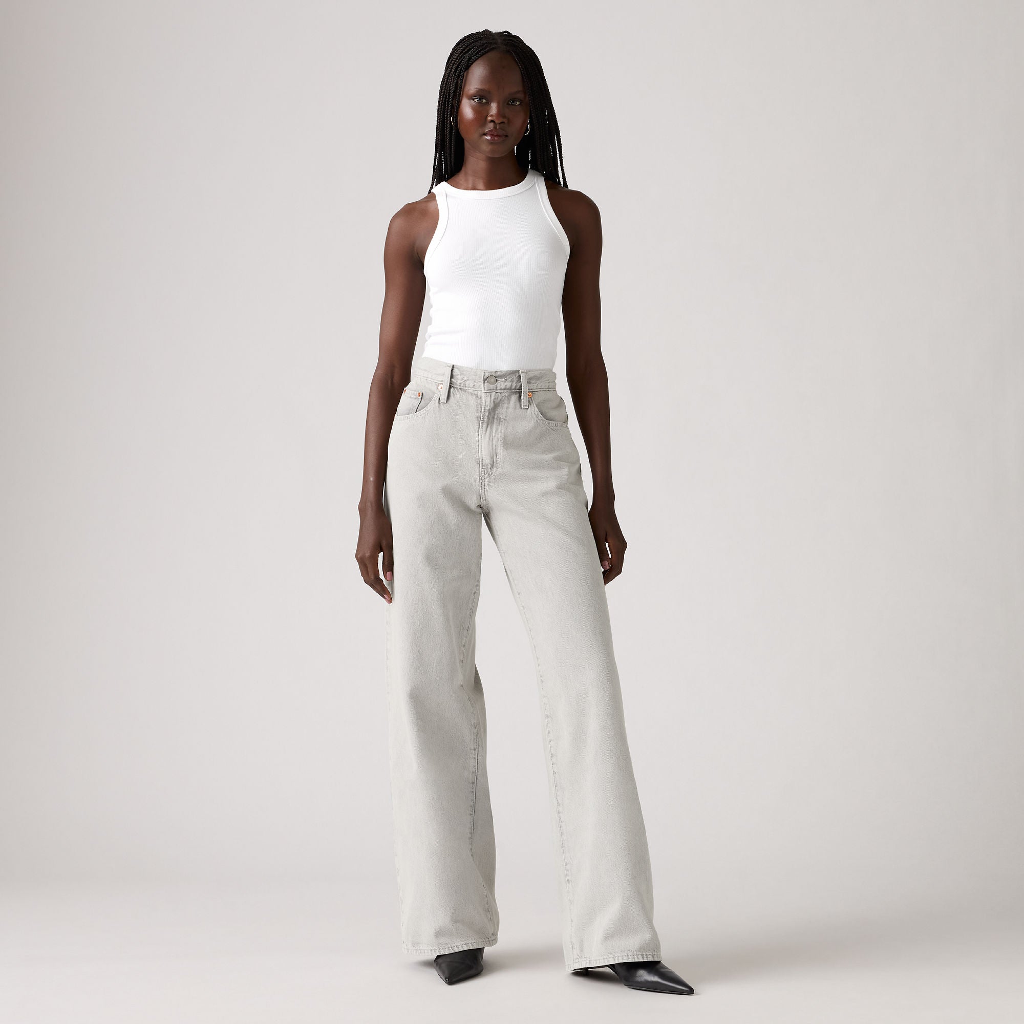 Levi's® Women's XL Straight Jeans - Grey | Levi's PH