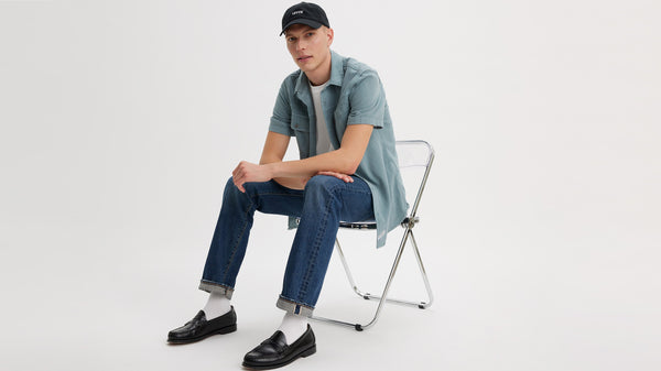 Levi's® Men's 501® Original Selvedge Jeans - Blast Of Blue Selvedge ...