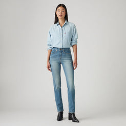 Levi's® Women's 314 Shaping Straight Jeans - Medium Indigo | Levi's PH