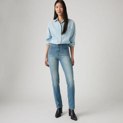 Levi's® Women's 314 Shaping Straight Jeans - Medium Indigo | Levi's PH